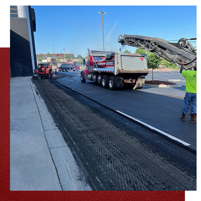 Commercial Paving D.W. Castleberry Asphalt Paving Co.
